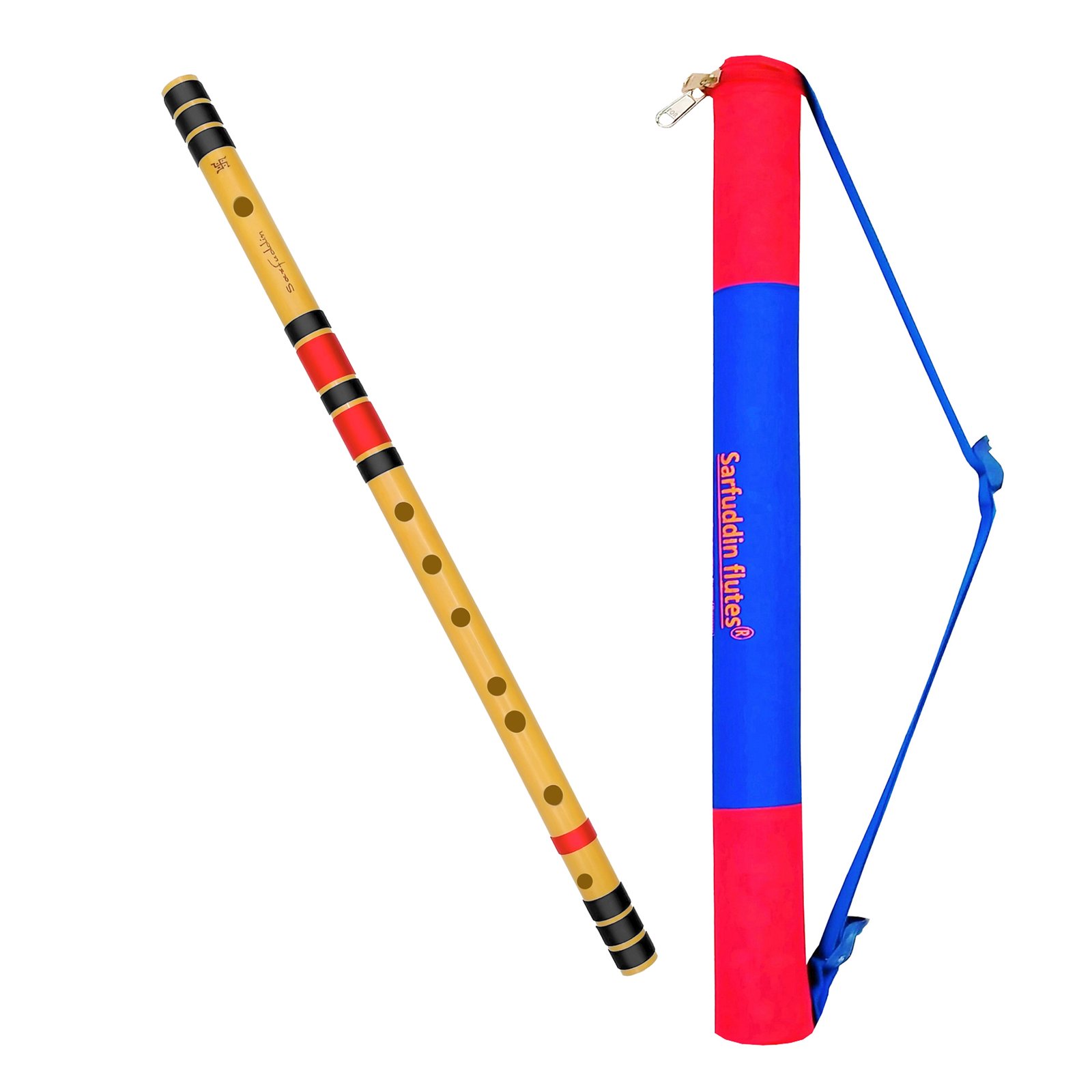 Sarfuddin Flutes C Natural Medium Bansuri 19 inches Clearance Sale ...