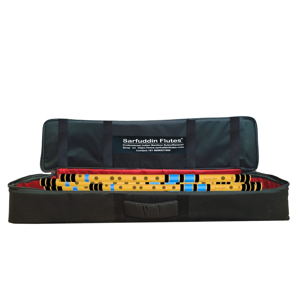 Sarfuddin Flutes 12 Base Scale Long Bansuri Combo Set Premium Quality ...