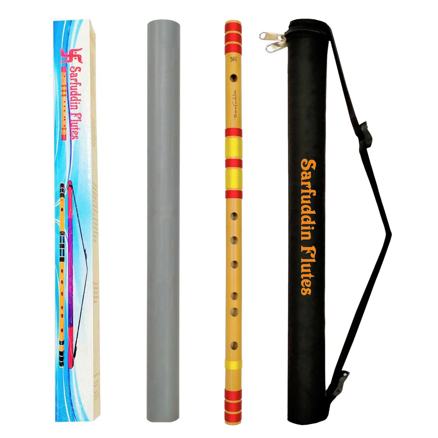 Sarfuddin Flutes F Natural Base Bansuri 28.5 inches Clearance Sale ...